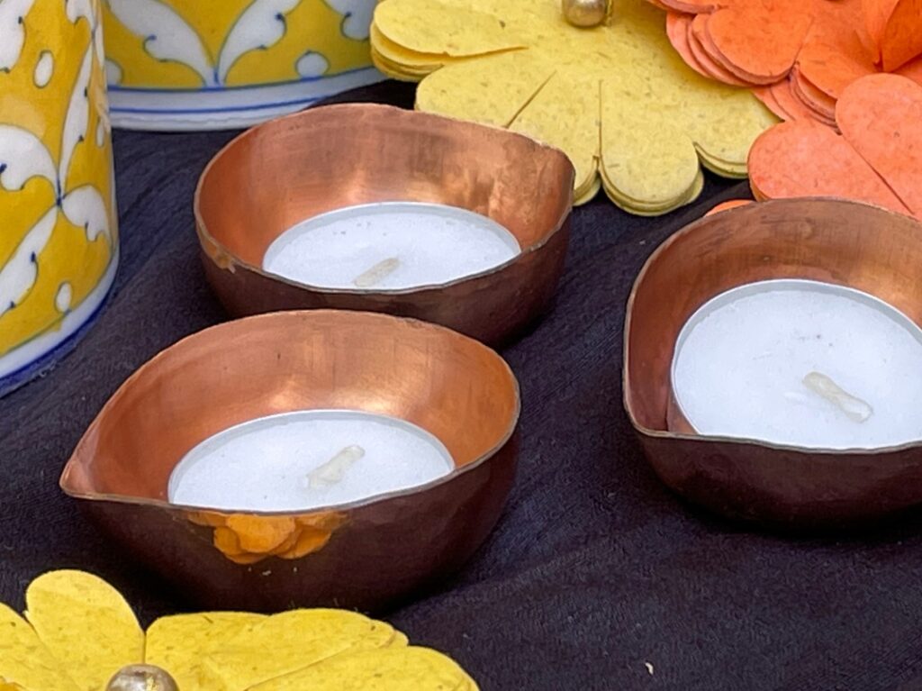 Copper Tea Light Candles – The Craft Katha